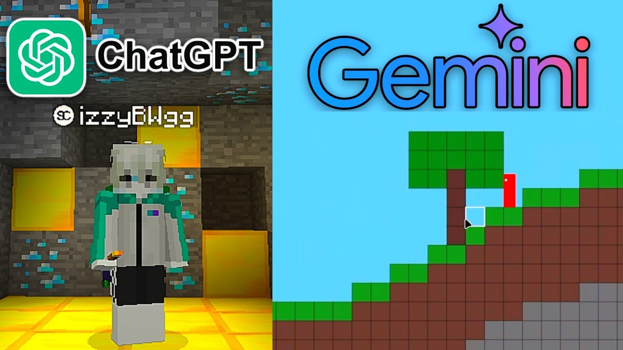 Chat GPT VS Gemini Criando Minecraft Do ZERO - YouTube