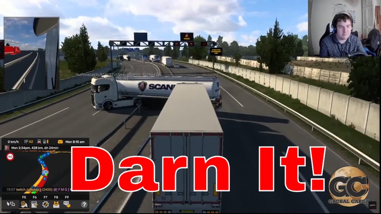 ETS2 CD Road Stream Highlights 15th August 2024 - YouTube