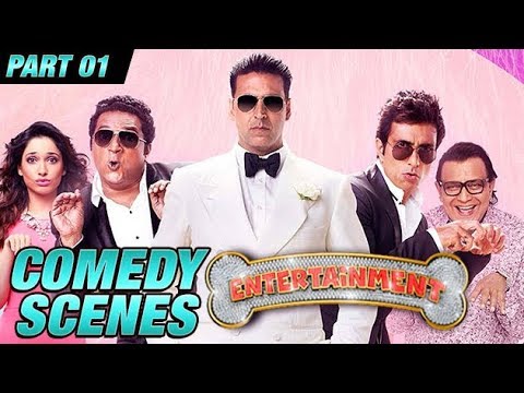 Entertainment Comedy Scenes | Akshay Kumar, Tamannaah Bhatia, Johnny ...