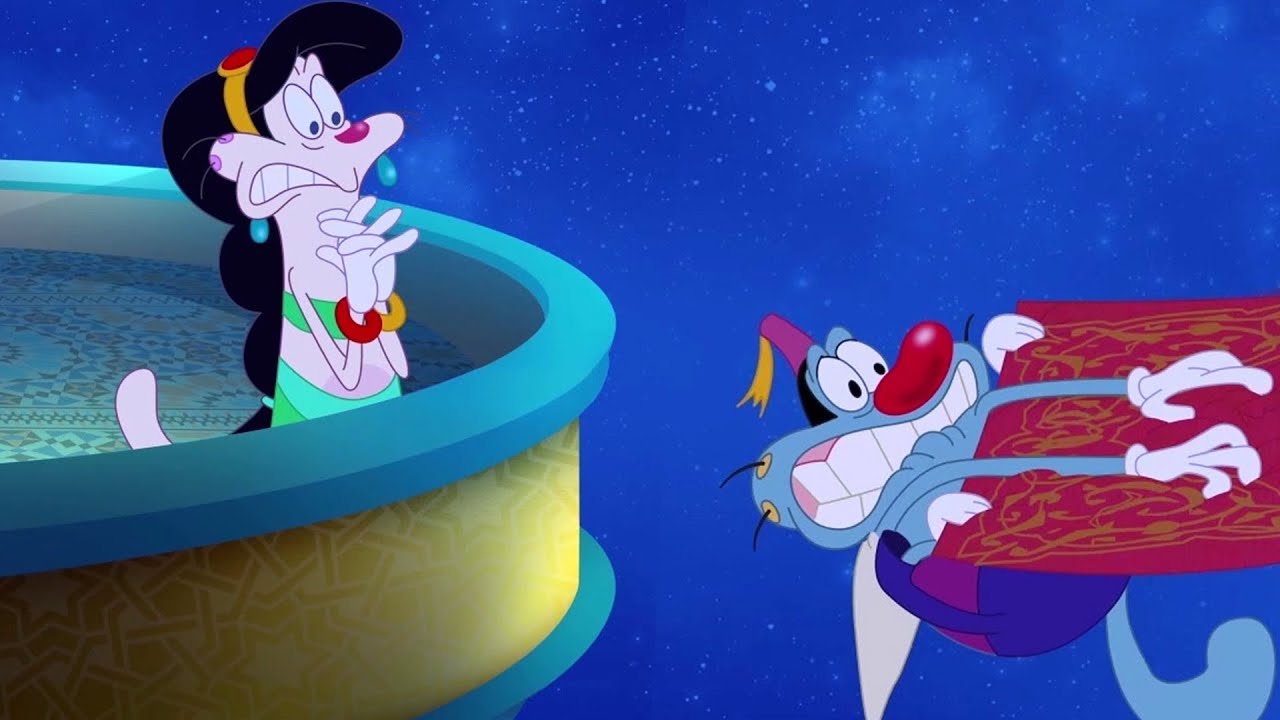 Oggy and the Cockroaches - Oggy's 1001 nights (S05E31) BEST CARTOON ...