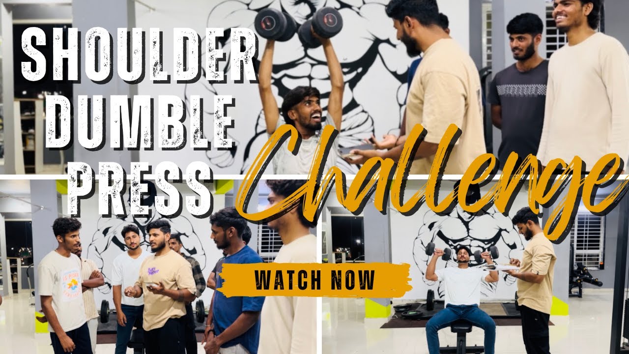 🔥 Shoulder Rumble Press Challenge | Can You Handle It? 💪 - YouTube