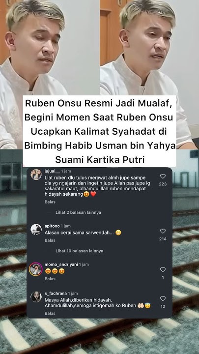 Ruben Onsu Resmi Jadi Mualaf, Ucapkan Kalimat Syahadat #trending #rubenonsu #shorts #fyp # ...