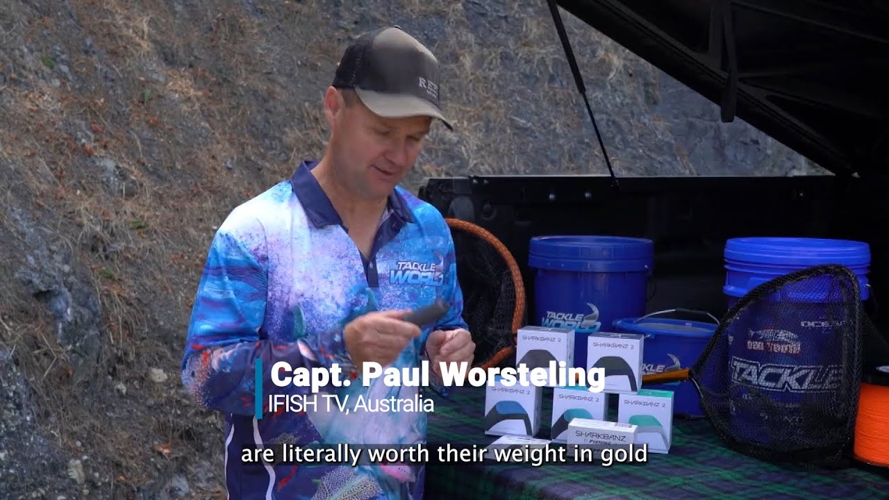 Sharkbanz Fishing - Zeppelin - Capt. Paul Worsteling Testimonial (AU ...
