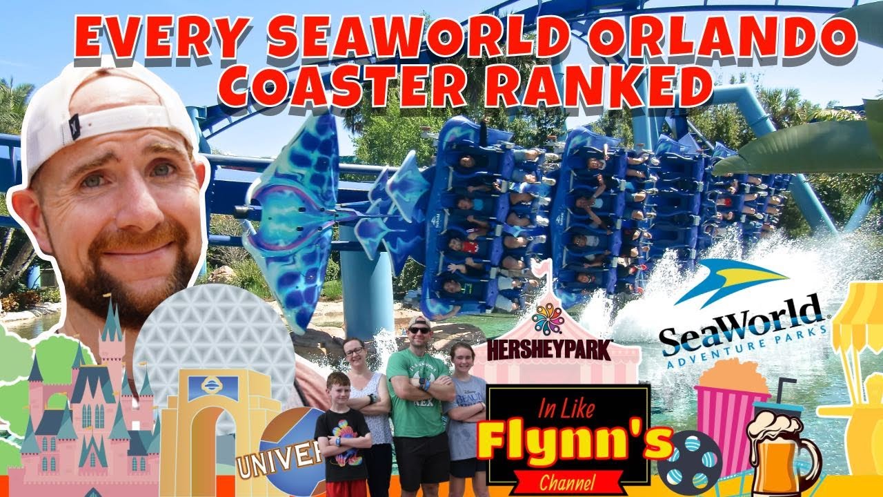 Every SeaWorld Orlando Coaster Ranked INCLUDING Pipeline - The Surf ...