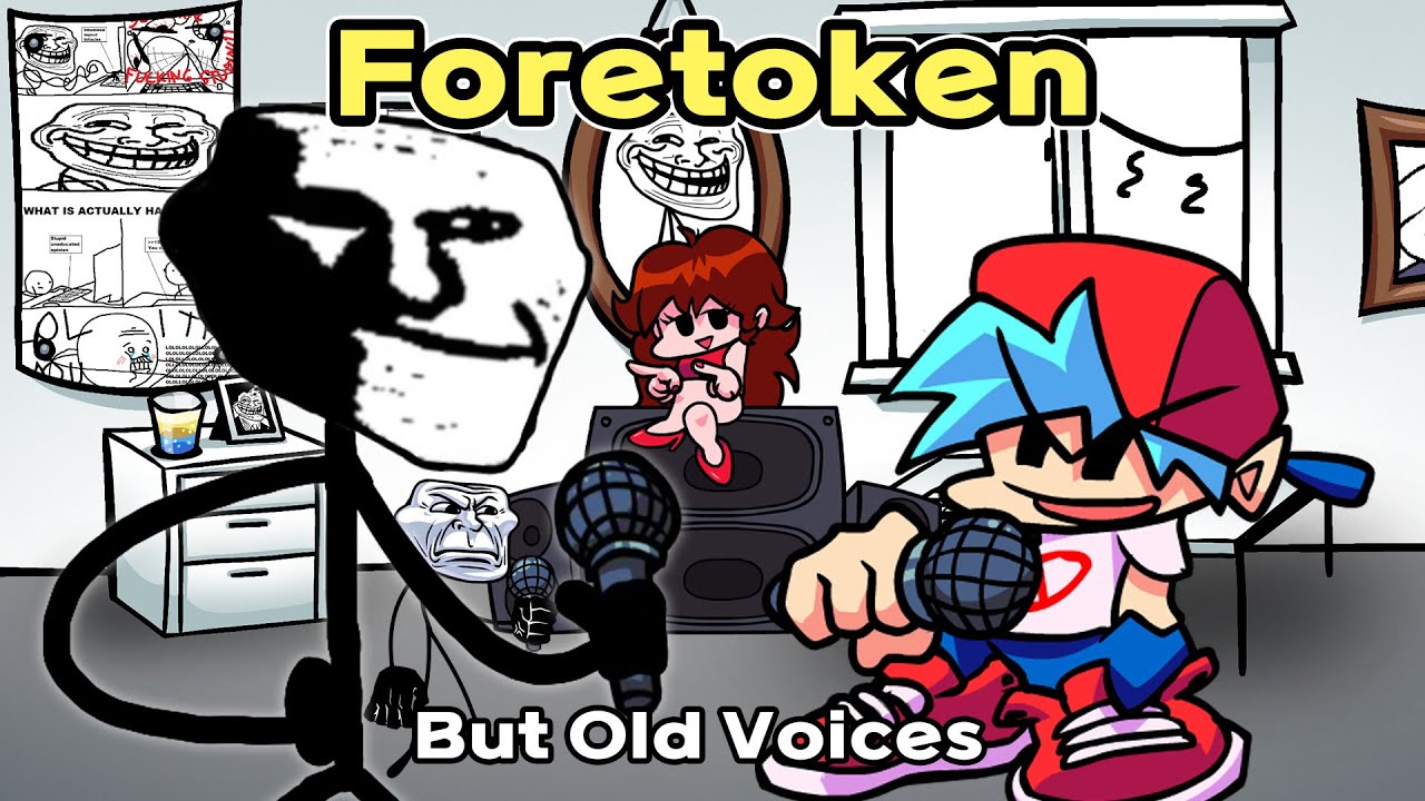 Foretoken But Old Voices Sings It | FNF Foretoken Cover - YouTube