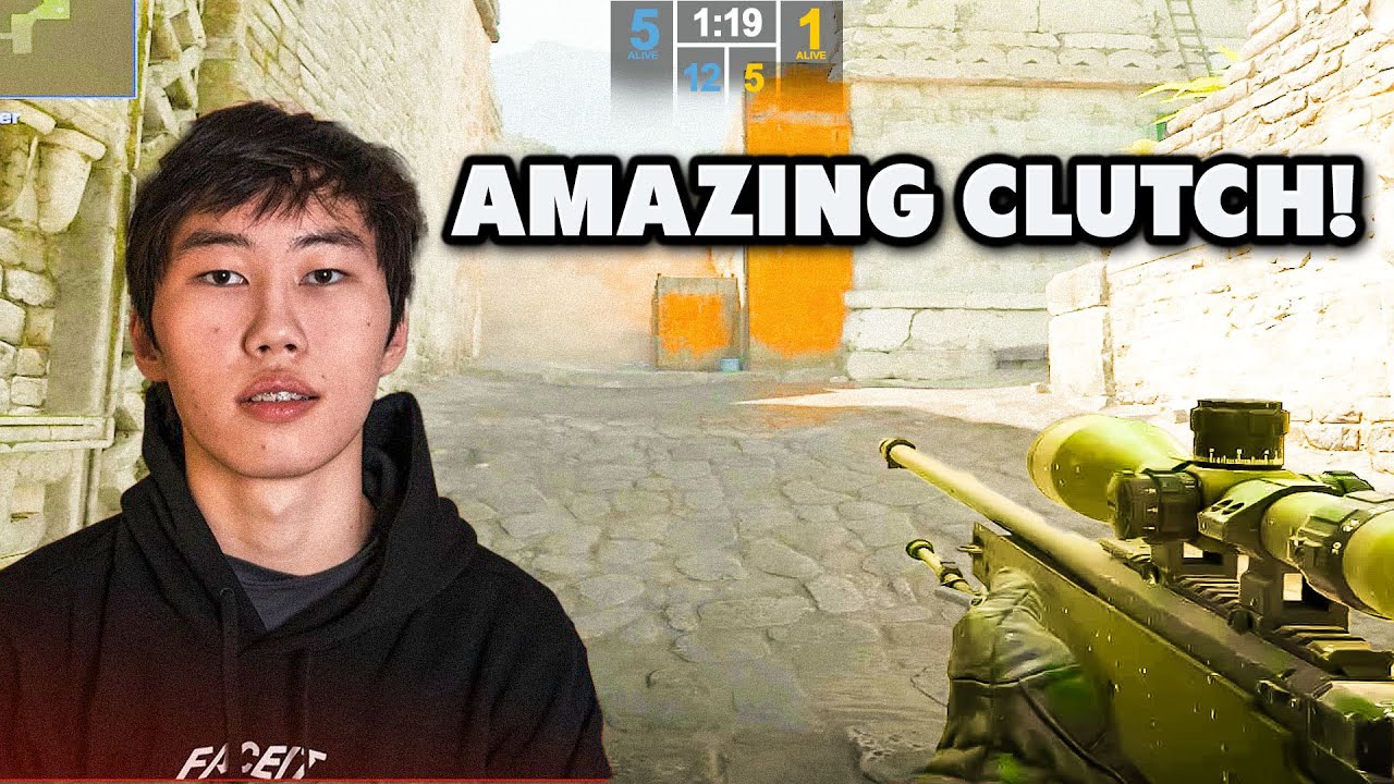nocries shows his Amazing play to win the 1v5 clutch! m0NESY Awp Ace ...