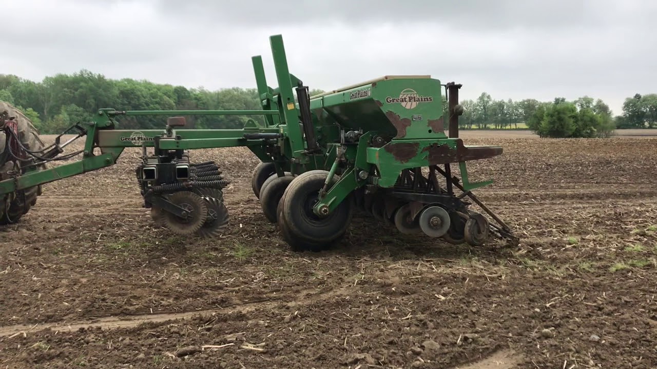 Bring In Backup | Great Plains Bean Drill - YouTube