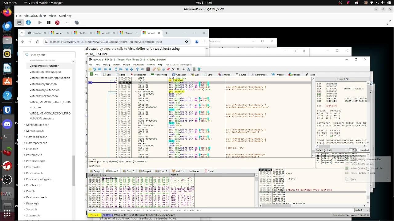 Reverse Engineering Part 5: Unpacking Qakbot from Zero2Automated, Alternative Methods (pe-sieve ...