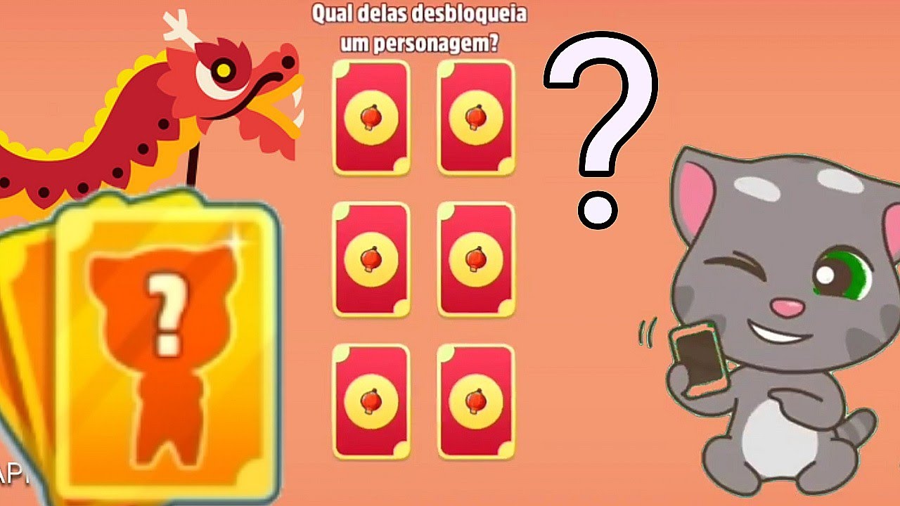 Talking Tom Gold Run Lucky Cards Gameplay Android ios - YouTube
