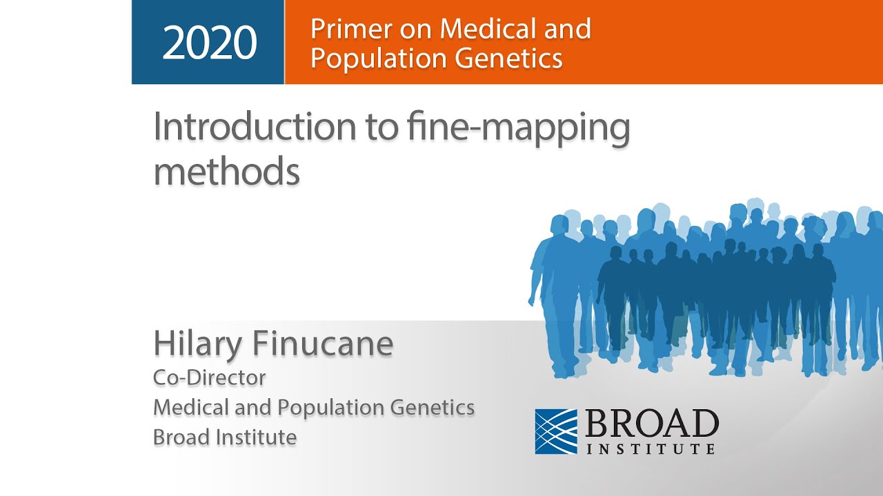 MPG Primer: Introduction to fine-mapping methods (2020) - YouTube