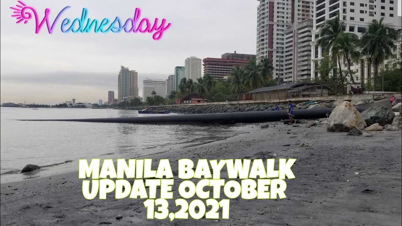 MANILA BAY UPDATE TODAY OCTOBER 13,2021 - YouTube
