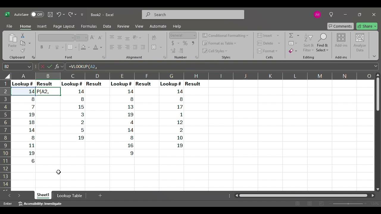 Quick VLOOKUP Tutorial in Excel - YouTube