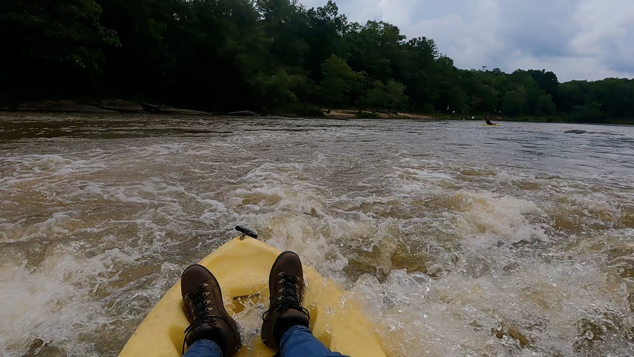 MEGA RIVER ADVENTURE - KAYAKING GEORGIA'S FLINT RIVER | SMALL RAPIDS ...