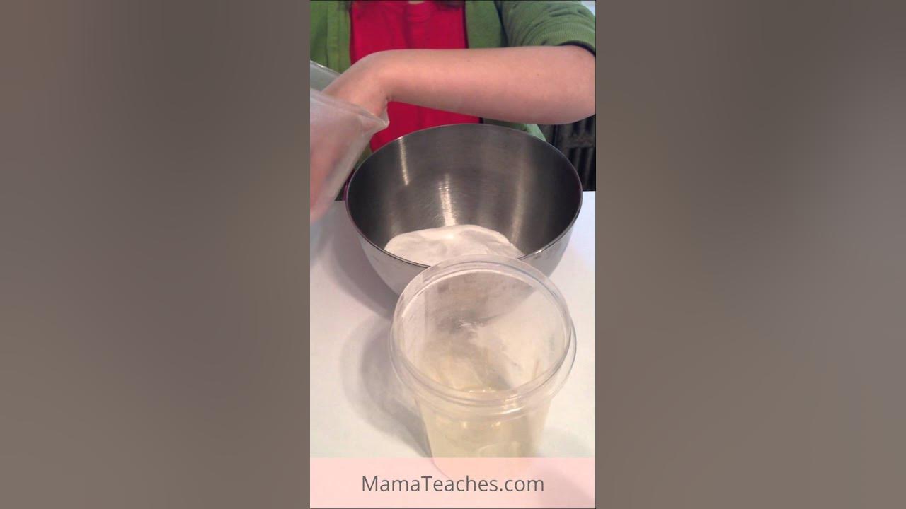 How to Make Snow Science Experiment for Kids - YouTube