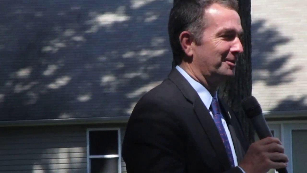 19 Vincent Tucker, Matt Strickler, Governor Ralph Northam, Tucker ...