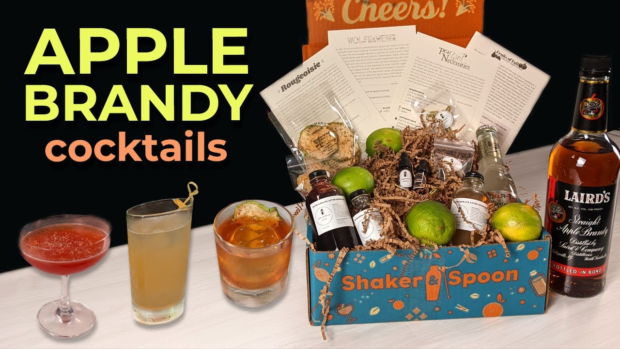 Applejack Cocktails You Can Make With Laird's Apple Brandy - YouTube