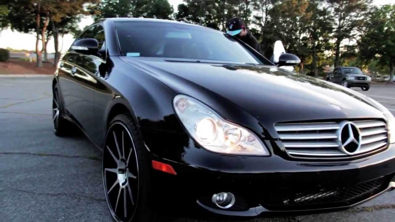 Mercedes CLS 550 on Lexani R-Ten 22s - YouTube