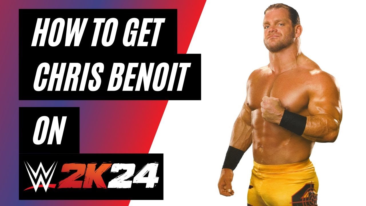 How To Get Chris Benoit on WWE 2K24 - YouTube