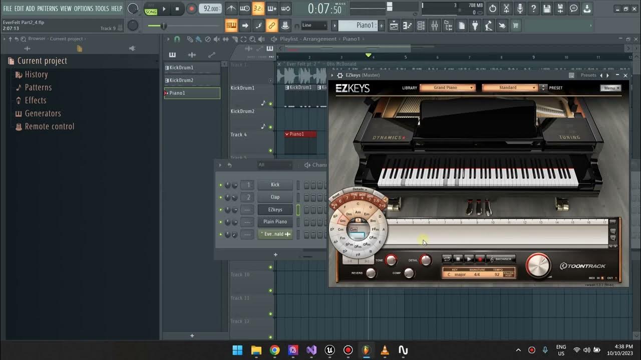How To Create MIDI Chords For ANY song | FL Studio | Unreal Engine 5 | MIDI Engine - YouTube