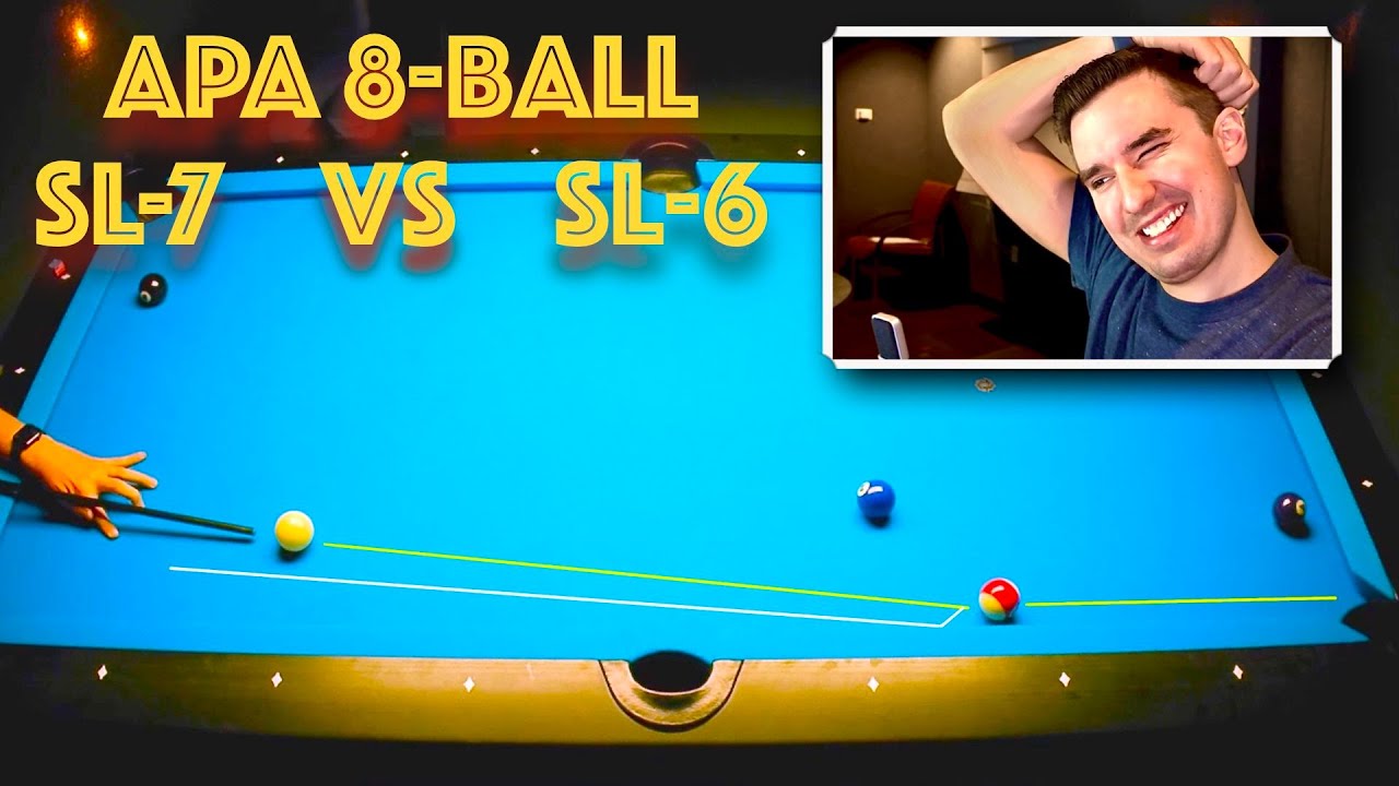 There is ALWAYS a way out! APA 8 Ball League Match SL-7 vs SL-6 - YouTube
