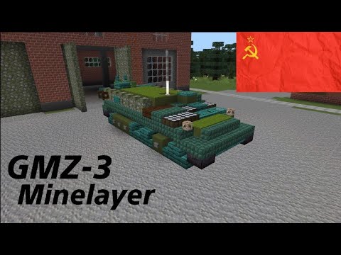 How To Build The GMZ-3 In Minecraft (1.5:1) - YouTube