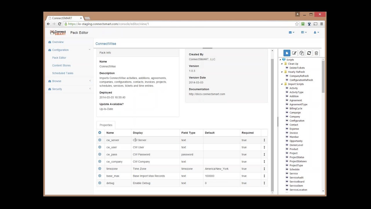 ConnectIO Data Warehouse Overview - YouTube