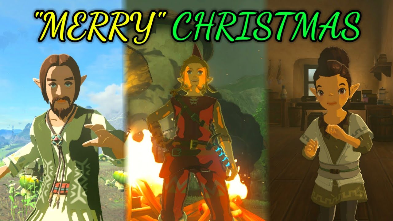 Santa TERRORIZES Hateno Village! | Zelda: Tears of the Kingdom - YouTube