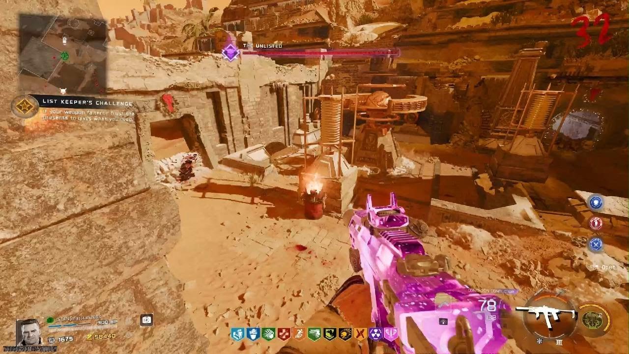 LIST KEEPERS CHALLENGE BOSS FIGHT ATTEMPT (NEAR IMPOSSIBLE) B07 ZOMBIES ...