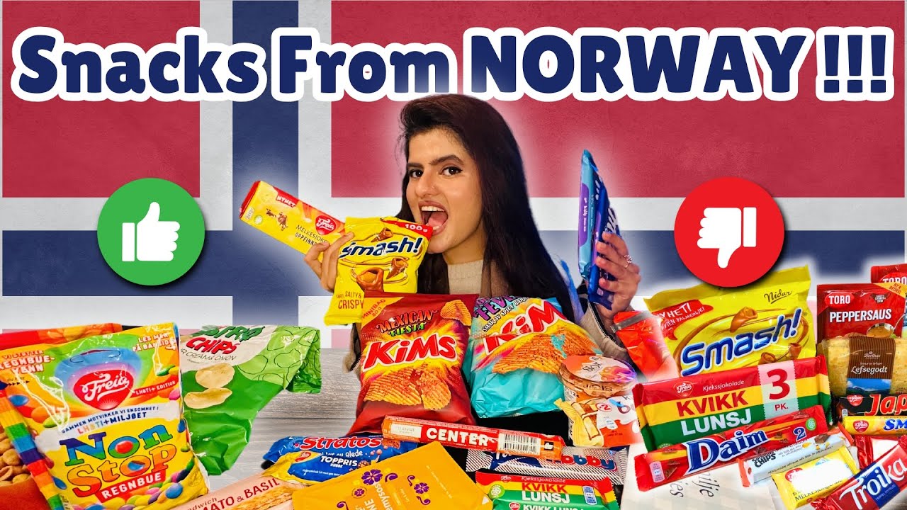 Trying Snacks From Norway | 100% Honest Review - YouTube
