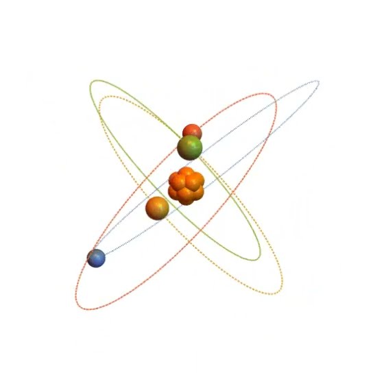 motion of electrons around the nucleus #animation - YouTube