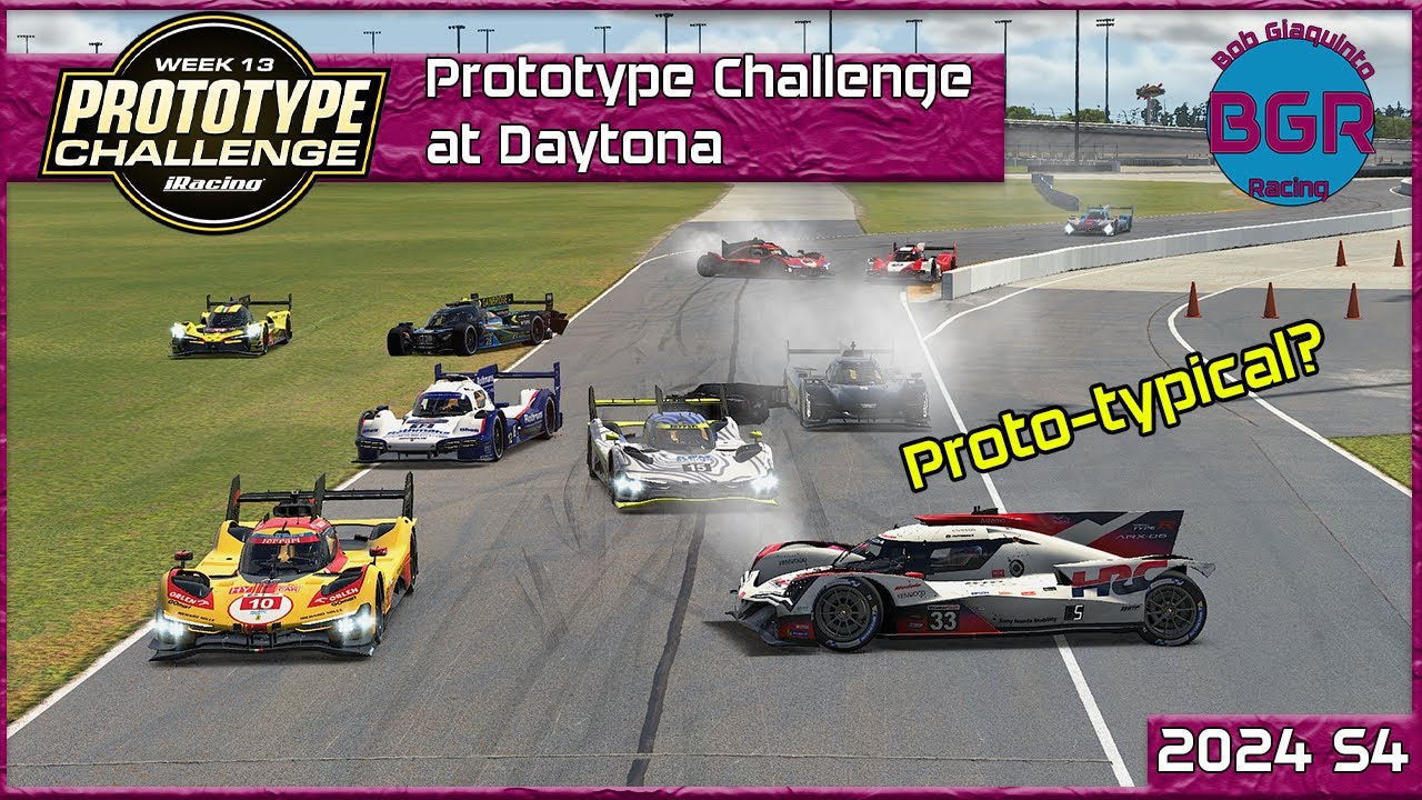Prototype Challenge at Daytona - iRacing BMW Hypercar - YouTube