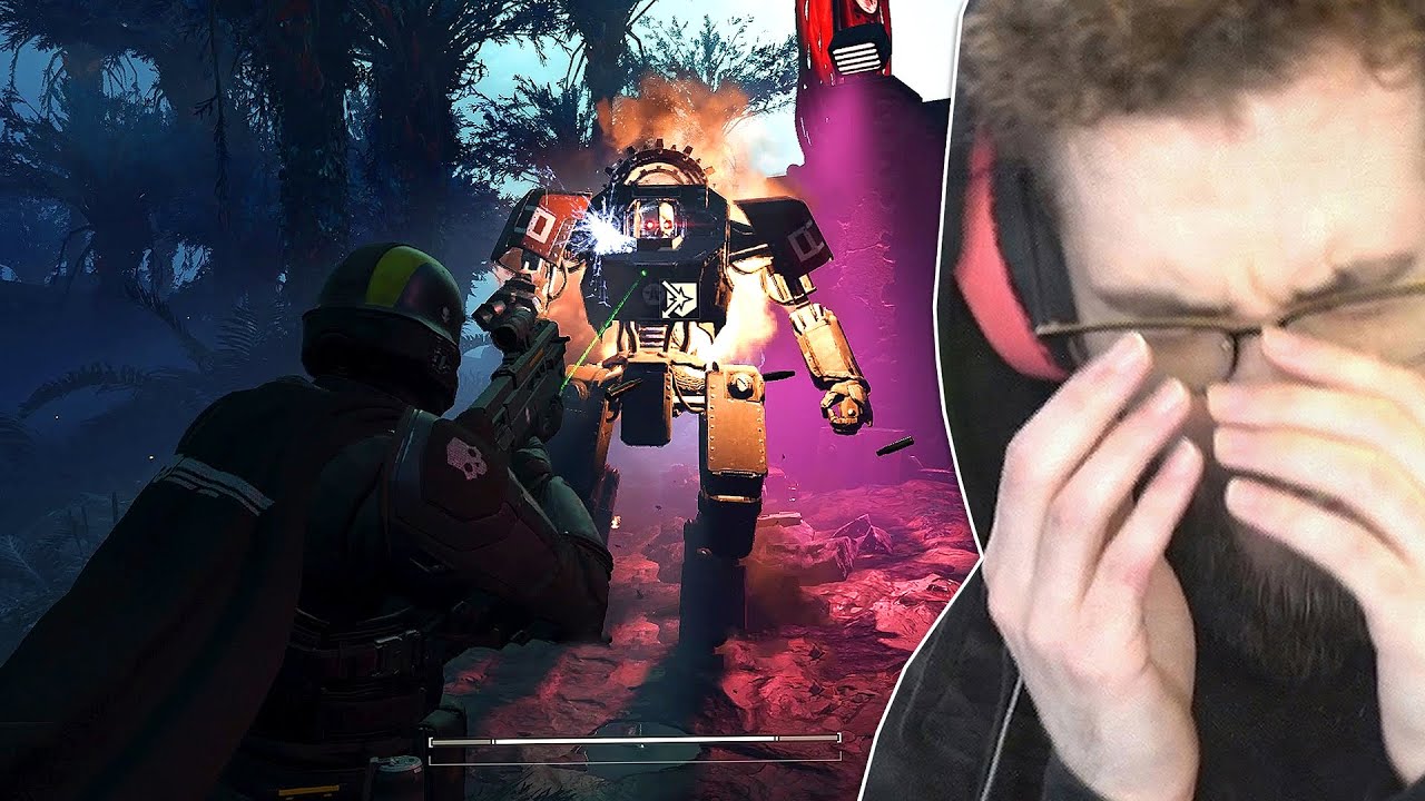 HELLDIVERS 2 is a horror game - YouTube