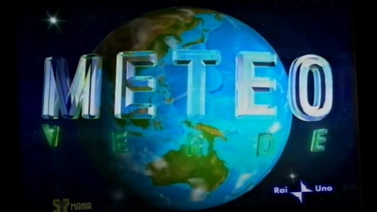 *RARO* Raiuno | Meteo Verde | 2009 - YouTube