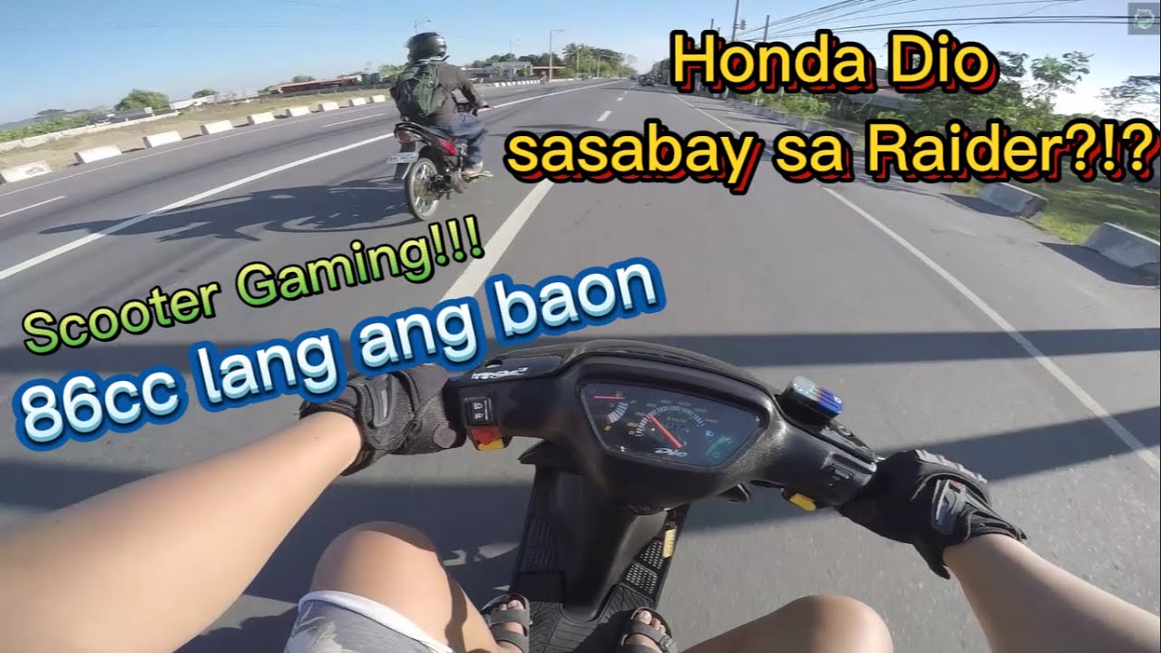 Scooter Gaming with my Honda Dio SR - YouTube