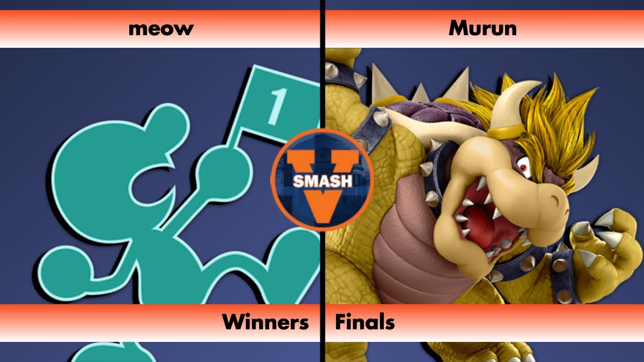 Smash @ UVA F25 #1 | meow (Game & Watch) vs Murun (Bowser) | Winners ...