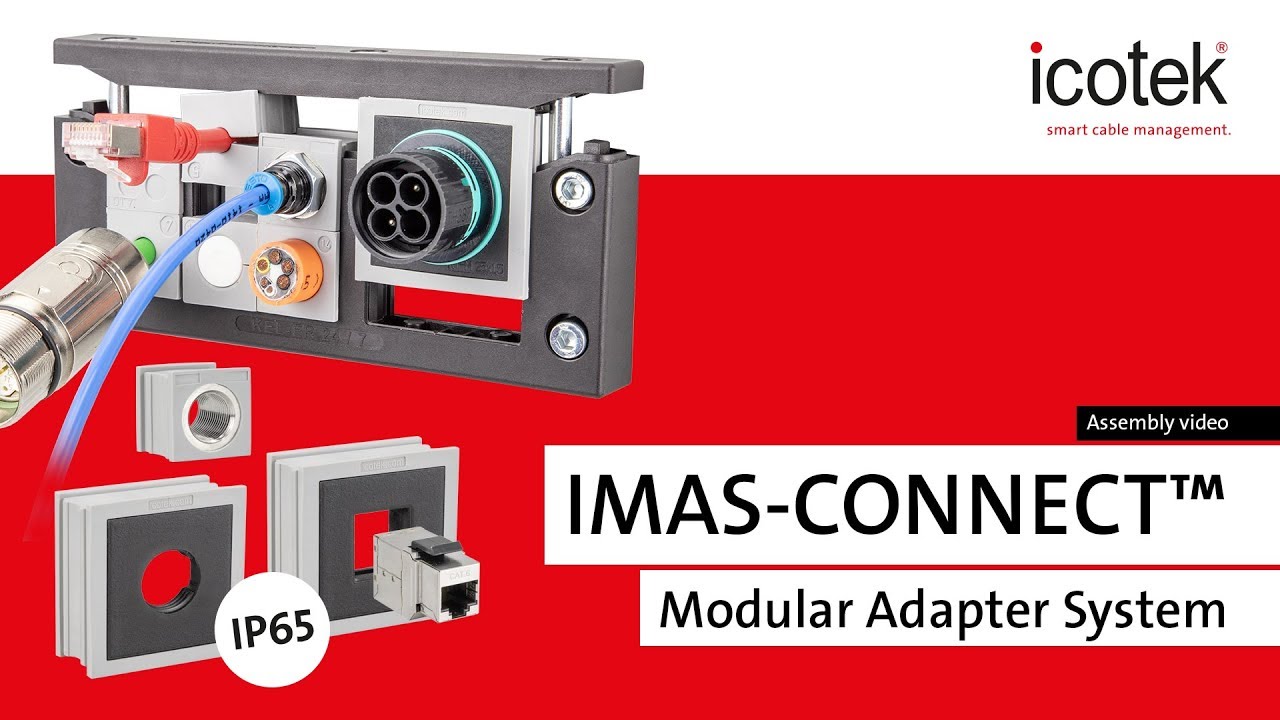 IMAS-CONNECT™ - Modular adapter system for icotek cable entry frames ...