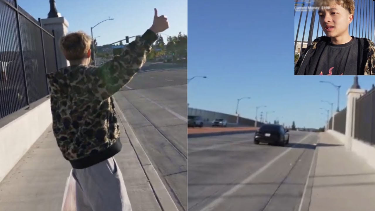Random Man YELLS At Jason To Get A JOB.. - YouTube
