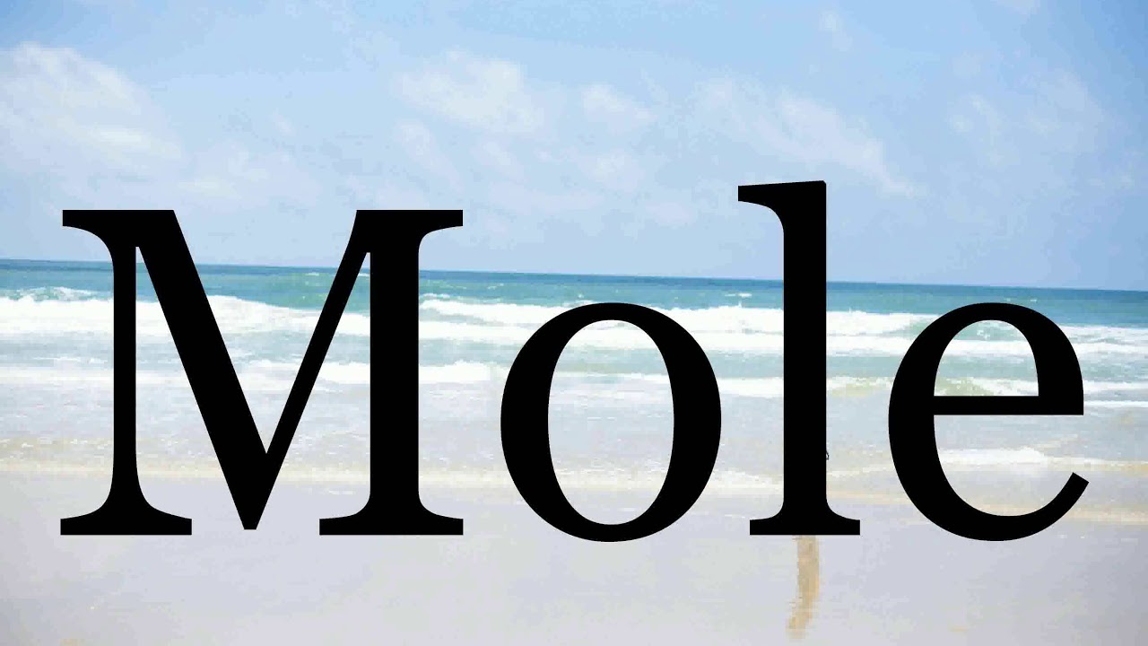 How To Pronounce Mole🌈🌈🌈🌈🌈🌈Pronunciation Of Mole - YouTube