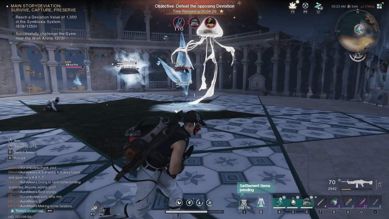 Getting Ready for CHAOS SNOWSPRITE and Wish Arena Gyms - Once Human ...