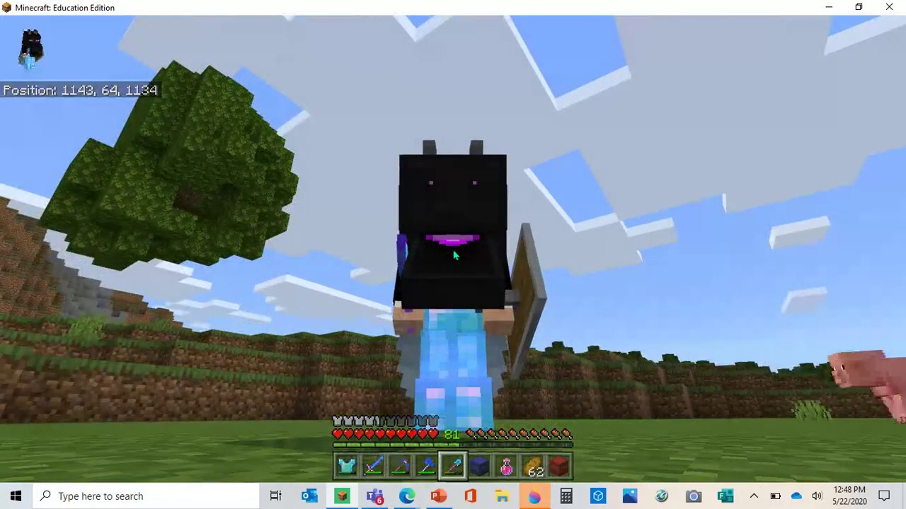 Minecraft Survival Lets Play Episode 13 Flying with a Elytra! - YouTube