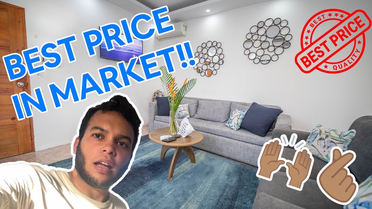 BEST PRICE!! 2 bedroom apartment in SOSUA STRIP! #airbnb #sosua - YouTube