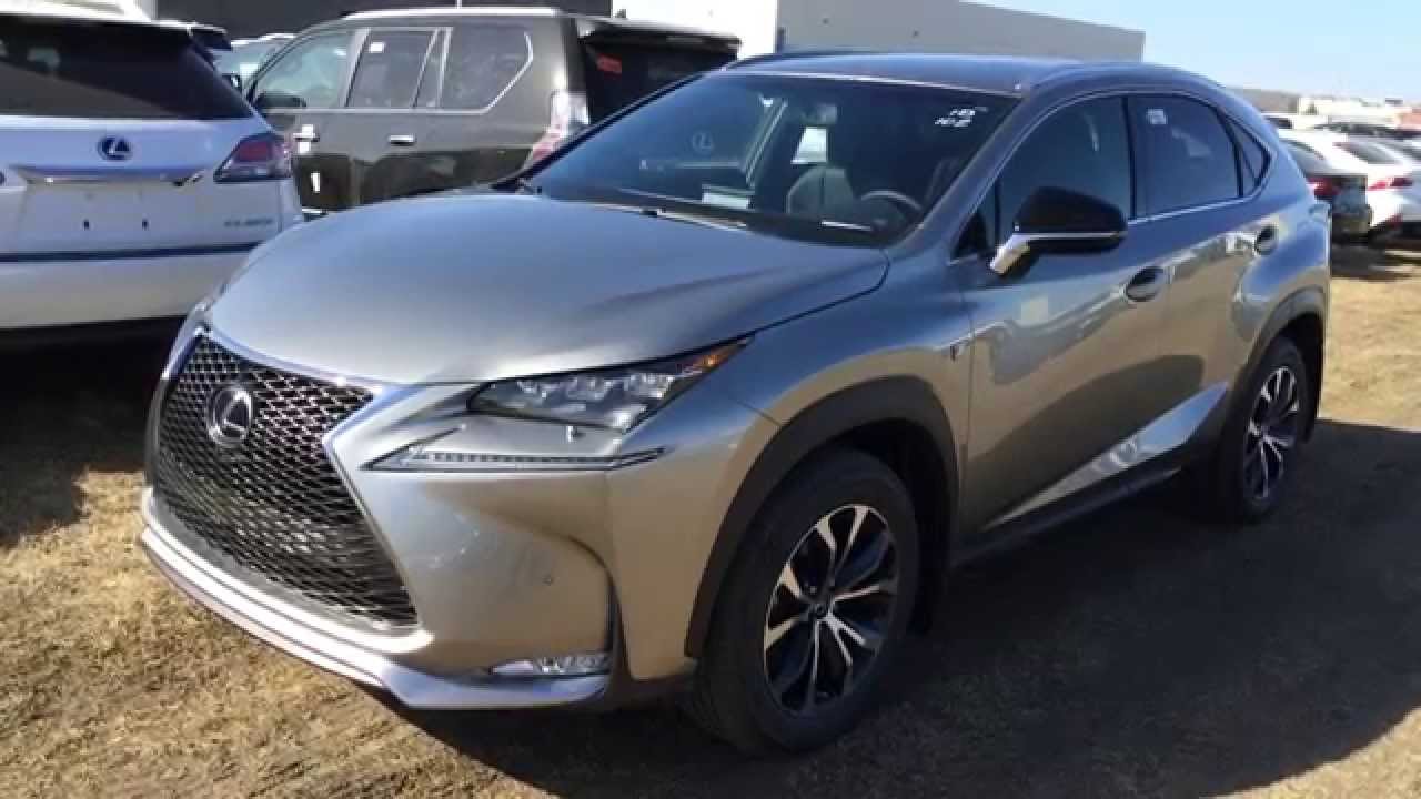 New Atomic Silver 2015 Lexus NX 200t AWD - F Sport Series 1 Review ...