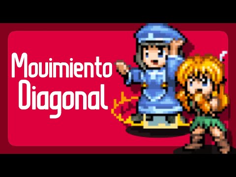 Como hacer movimiento diagonal en RPG Maker 2003 - YouTube
