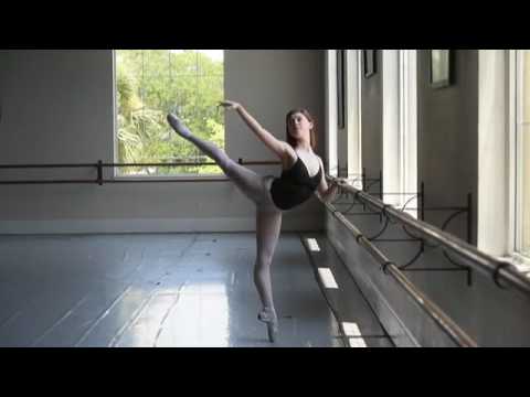 Courtney Shealy warms up at the Northwest Florida Ballet studio. The ...