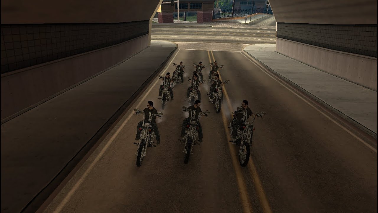 GTA MTA RP - ROLÊ COM A MOTO CLUBE!! - YouTube