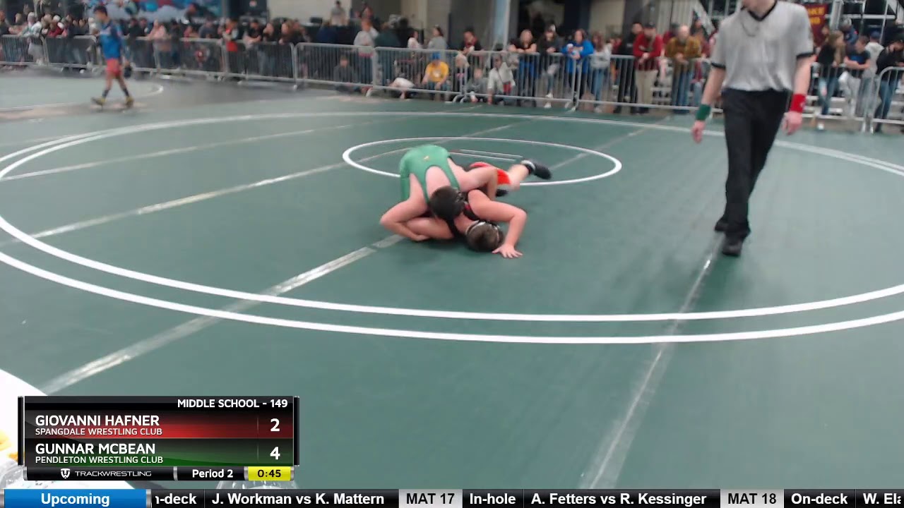 Middle School 149 Giovanni Hafner Spangdale Wrestling Club Vs Gunnar ...