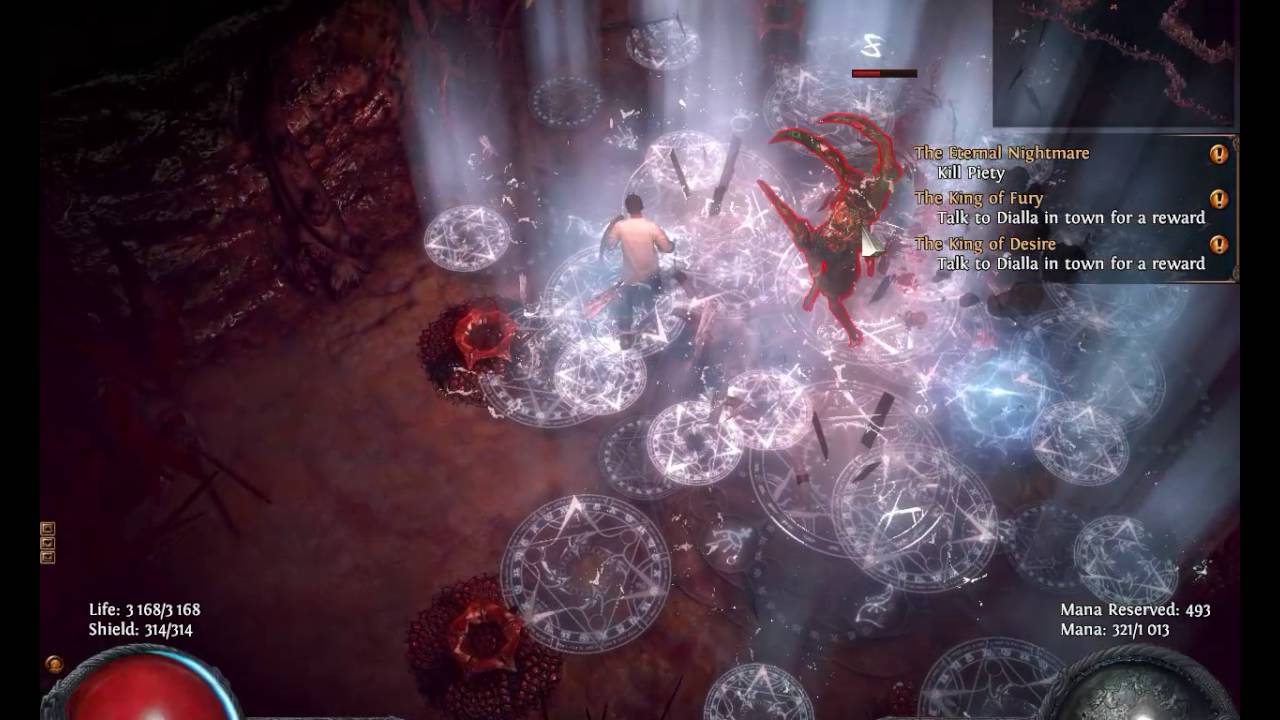 Path of Exile - Shade's Grenadier vs Piety Mk.2 - YouTube