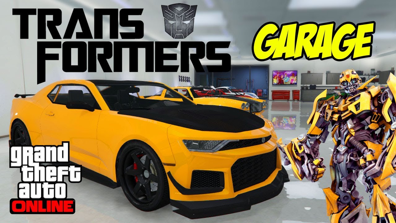 Transformers Car Collection in GTA 5 Online | Garage Tour - YouTube