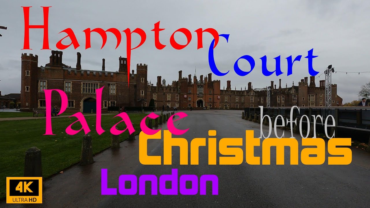 Hampton Court Palace Tour before Christmas | 4K - YouTube