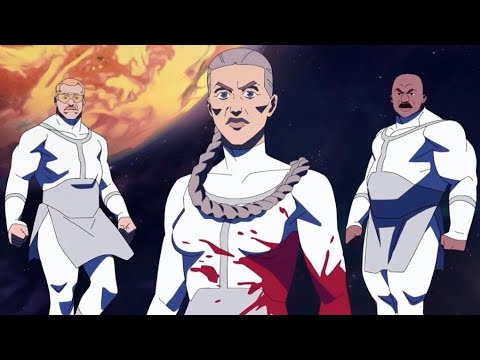 Invincible s2 clip - Allen gets destroyed 🥱 #invincible2 - YouTube
